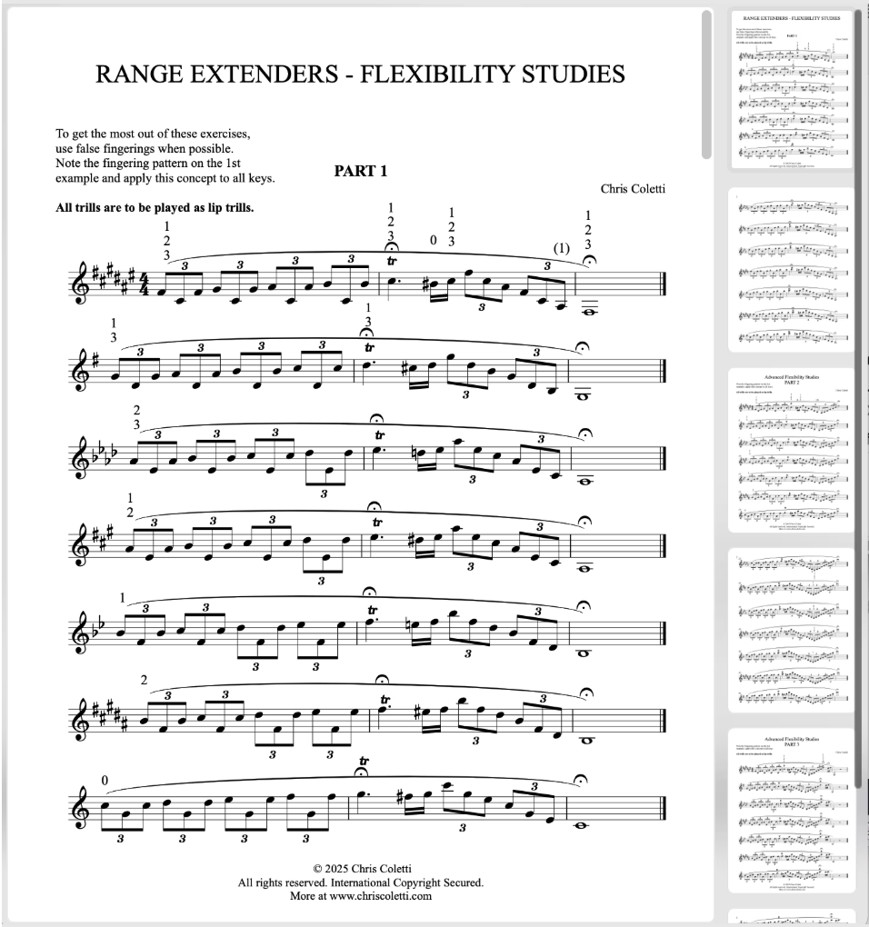 Trumpet Warm-Up Routine Timer for Brass Players – Chris Coletti
